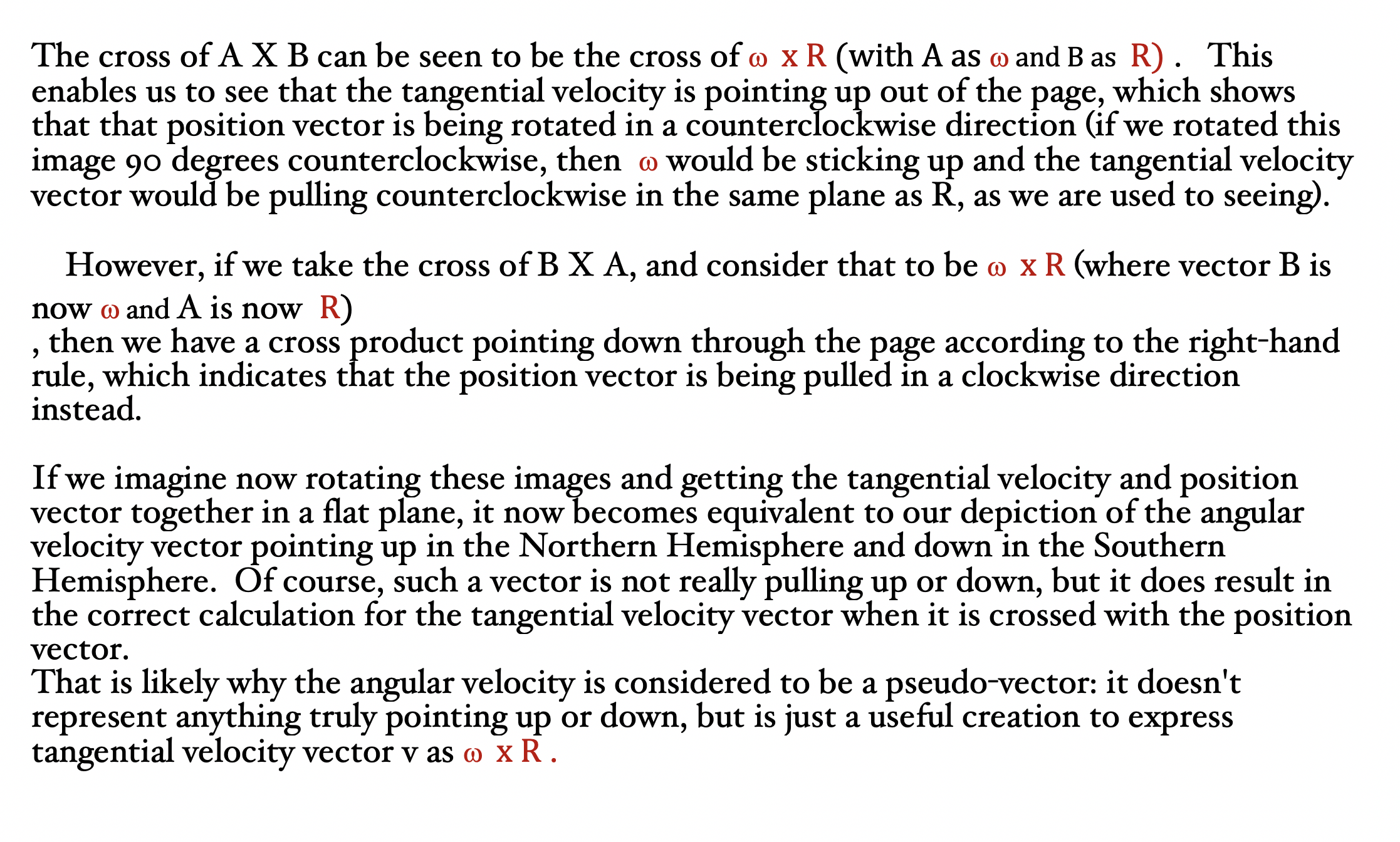 Geometrical Proof of the Cross Product – Mathintuitions