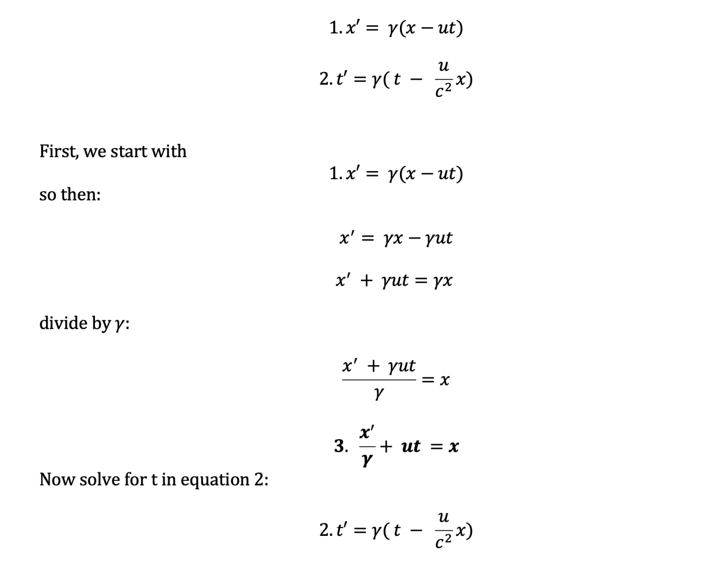 The Lorentz Factor and the Invariance of Relativity – Mathintuitions