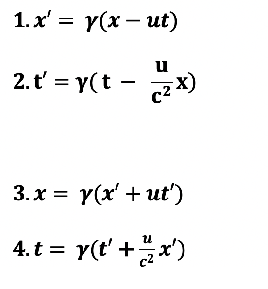 The Lorentz Factor and the Invariance of Relativity – Mathintuitions